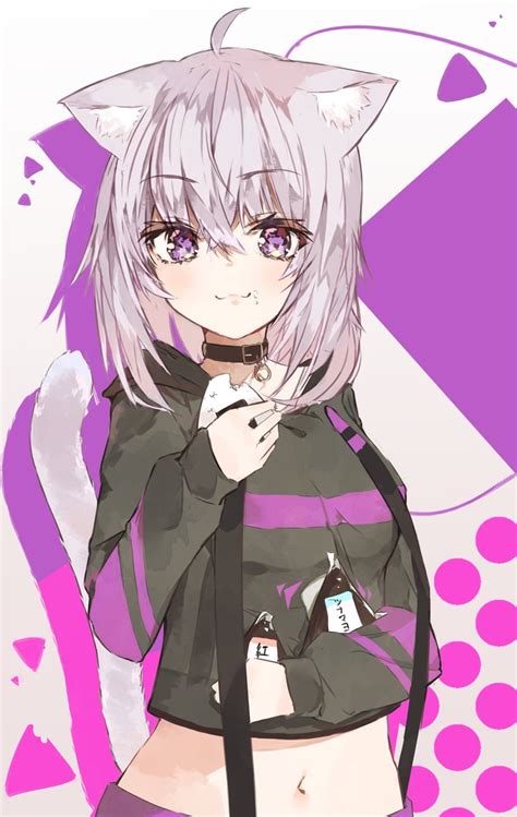 Nekomata Okayu And Nekomata Okayu Hololive Drawn By Tamago Nezumi Danbooru