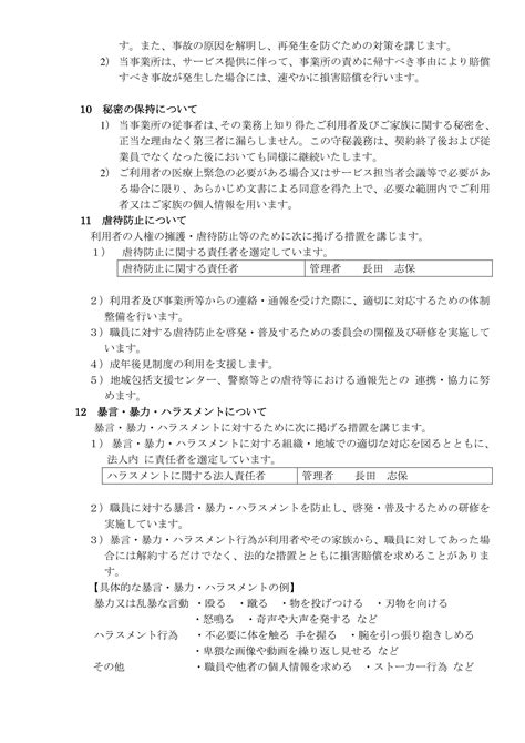 扇ケアプランセンター：居宅介護支援事業 重要事項説明書r6 4 一般社団法人在宅療養ネットワーク