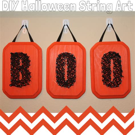 DIY Halloween String Art Boo String Art Simply Being Mommy