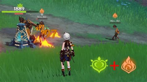 Genshin Impact All Dendro Elemental Reactions And Combos