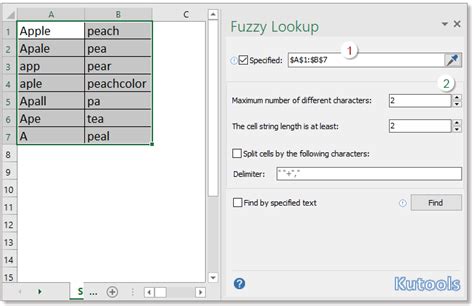 How To Apply Fuzzy Lookup To Find Approximate Match Result In Excel