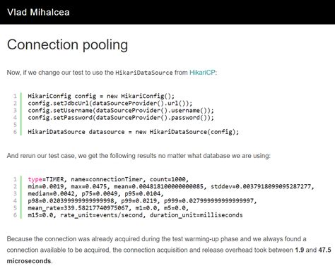 Yugabytedb Connection Pooling Vlad Mihalcea