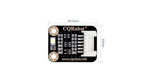 Cqrobot Tcs34725fn Color Sensor Compatible With Raspberry Piarduinostm32 Adc I2c Interface