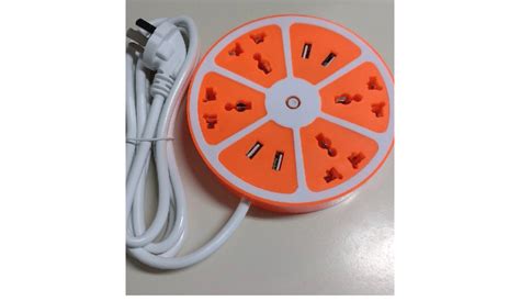 Multi Plug Electrical Adapter Power Strip With 4 Usb Hexagon Extension Download Scientific