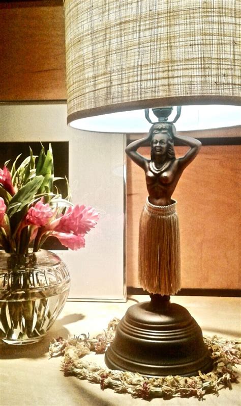 Hula Girl Lamps Unique Hawaiian Motion Lamp