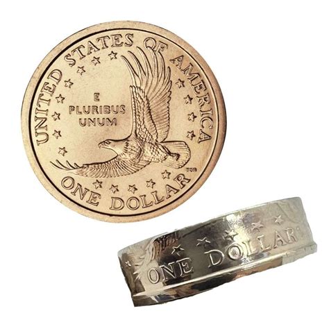 Sacagawea Golden Dollar Coin Ring Coin Rings By Kai