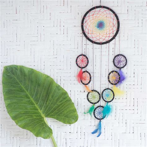 Rainbow Dream Catcher • Bohemian Treasure