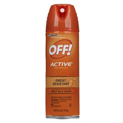 Off Active Aero 6 Oz Bug Spray At