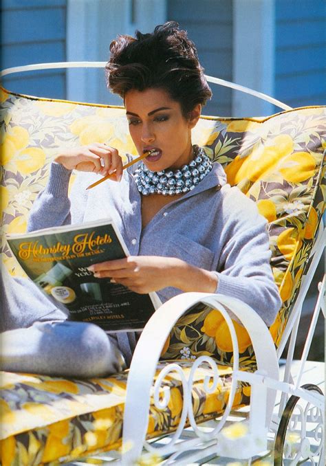 Yasmeen Ghauri Photography By Eric Boman For Vogue Magazine Uk