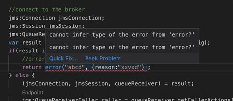 Error When Creating An Error To Return · Issue 15875 · Ballerina Platformballerina Lang · Github