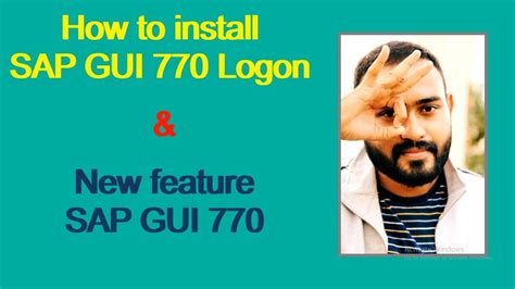 How To Install Sap Gui 770 Logon New Feature In Sap Gui 770 Youtube