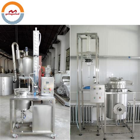Small Essential Oil Distillation Equipment Extraction Machine Essential