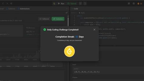 Day 33 Of 365daysofcodechallenge 1637 Vertical Area Ravindranath