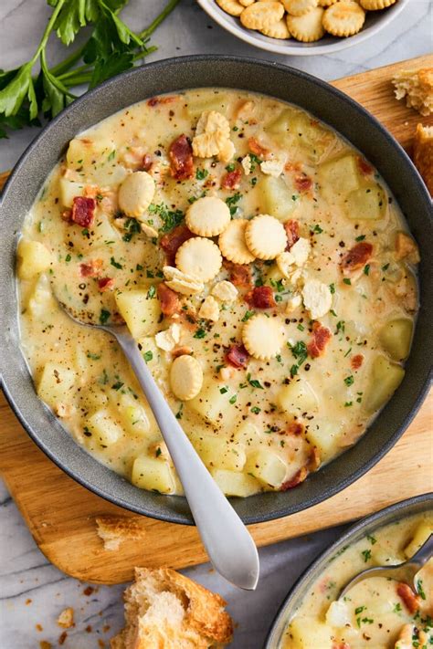 Funny Clam Chowder New England Clam Chowder Cant Stay Out Of The