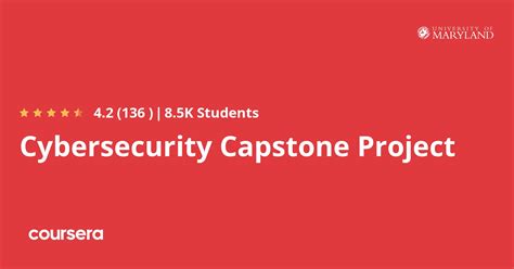 cybersecurity capstone project coursya