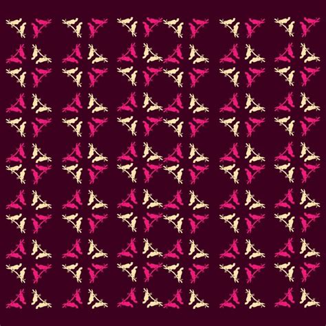 Premium Vector Flowers Pattern