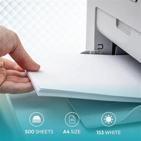 Multi Purpose Printer Paper 500 Sheets White — Omnia
