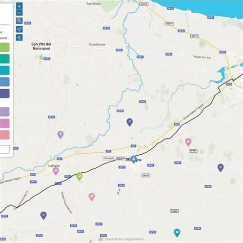 Example Of A Mapping Question By Points Sites Download Scientific