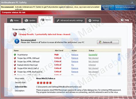Removal Instructions For Antimalware PC Safety Malware Removal Guides And Tutorials