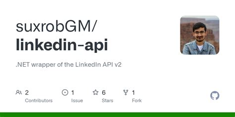 Github Suxrobgmlinkedin Api Net Wrapper Of The Linkedin Api V2