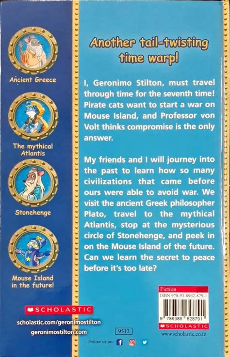 Geronimo Stilton Time Warp The Seventh Journey Through Time Books