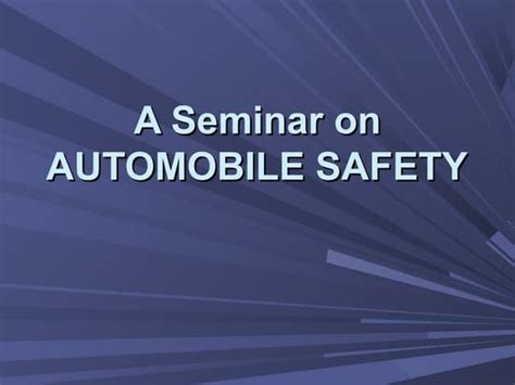 Traction Control System Ppt