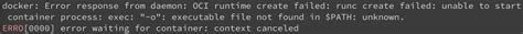docker error response from daemon · issue 9 · xjtu omics svision · github