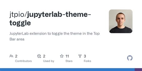GitHub Jtpio Jupyterlab Theme Toggle JupyterLab Extension To Toggle