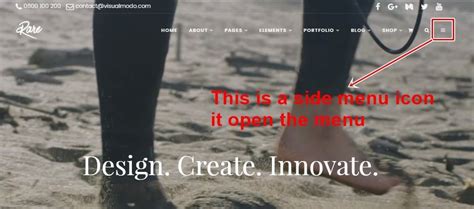 Side Navigation Menu In Wordpress Header Tutorial Visualmodo