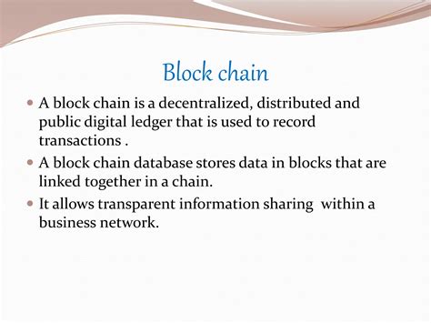 Block Chain Project Block Chain Project Pptx