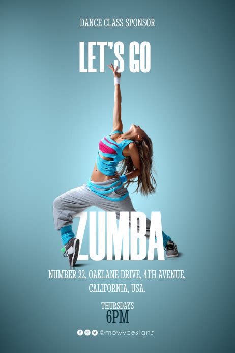 Zumba Invitation Wording