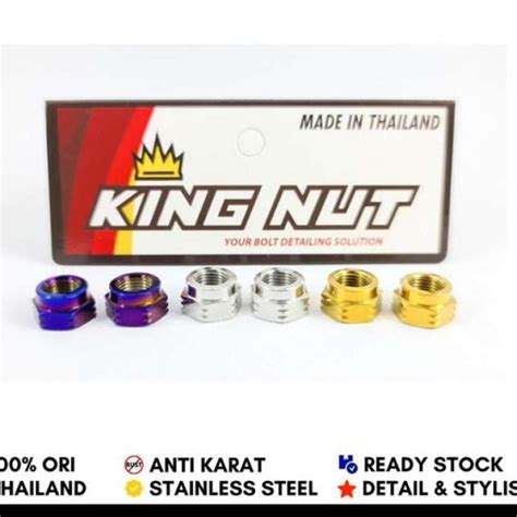 Promo Tutup Pentil Piston Dan Mur Pentil Probolt Stainless King Nut Thailand Diskon 54 Di