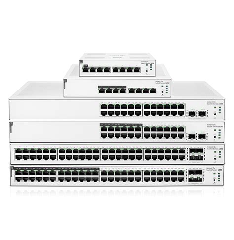 Switch Per Piccole Imprese Serie Di Switch Gestiti In Modo Intelligente 1830 Di Hpe Networking