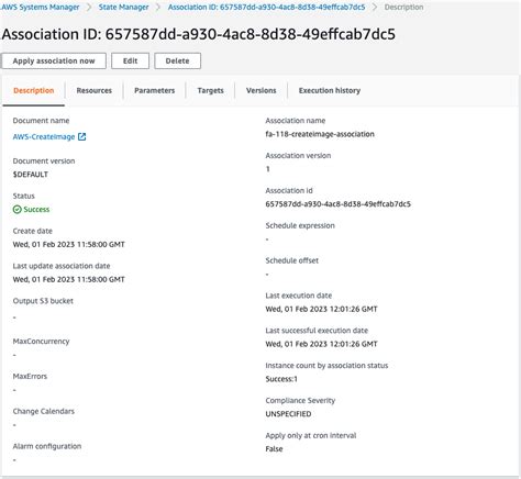 Create Ami Using Ssm Automation One Timescheduled Awstut
