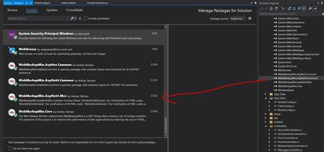 Webmarkupminaspnet4mvc Not Working Microsoft Qanda