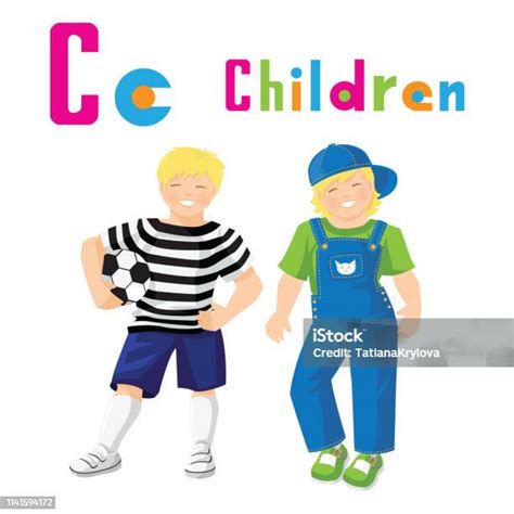 간단한 아이 글꼴 흰색 배경에 고립의 벡터 일러스트 레이 션 어린 시절 알파벳 귀여운에 대한 스톡 벡터 아트 및 기타 이미지 귀여운 디자인 만화 Istock