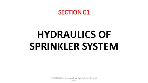Module 04 Hydraulic Calculation Pdf