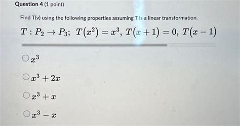 Solved Find Tv Using The Following Properties Assuming T