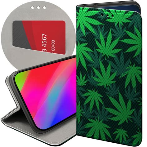 Etui Z Klapk Do Xiaomi Wzory Dla Palaczy Smoker Weed Joint Futera Case Xiaomi Sklep