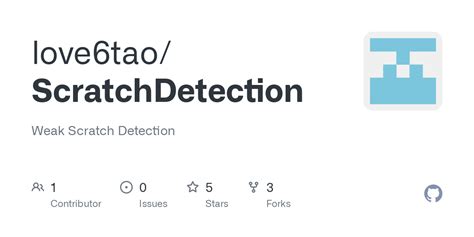 Github Love6taoscratchdetection Weak Scratch Detection