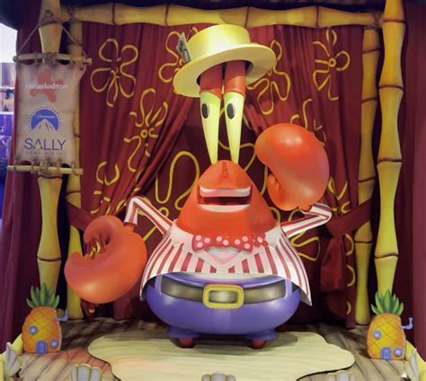 [video] Sally Dark Rides On Linkedin Mrkrabs Spongebob Animatronics Darkride