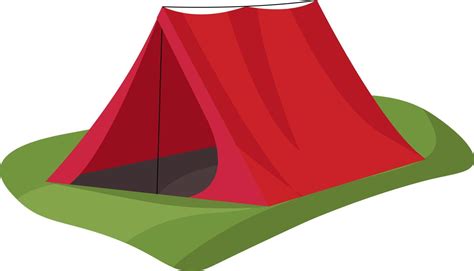 Red Tent Illustration Vector On White Background 13673334 Vector Art At Vecteezy