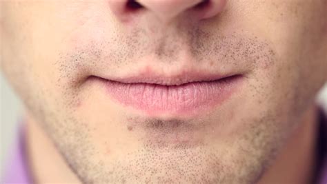 Closed Mouth Nervous Young Men 4k Stock Footage Video 100 Royalty