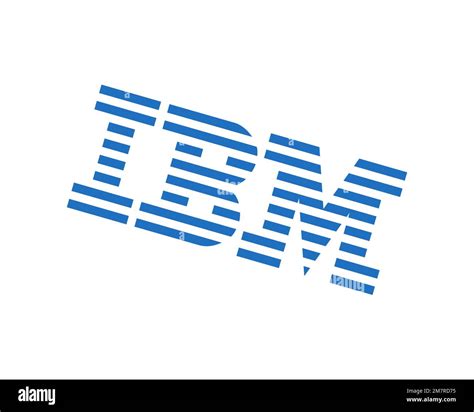 Ibm Information Management System Rotated Logo White Background B
