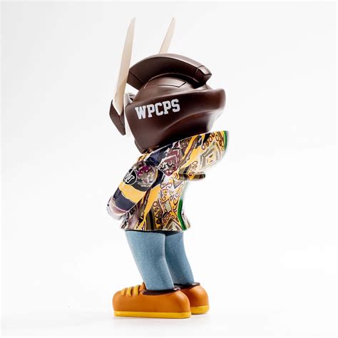 Poppa Teq Figure X Hat Set By Wip Caps X Quiccs X Martian Toys