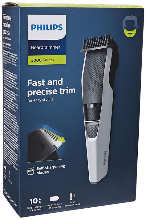Philips Beardtrimmer 3000 Series Beard Trimmer With Lift And Trim Technology Model Bt3206 14