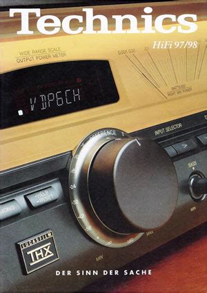 Technics HiFi Component Catalogue HiFi Engine