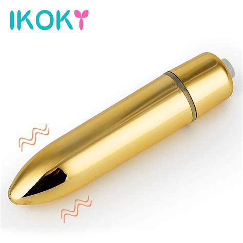 Ikoky Silver Sex Vibrators For Women G Spot Clit Bullet Vibrating