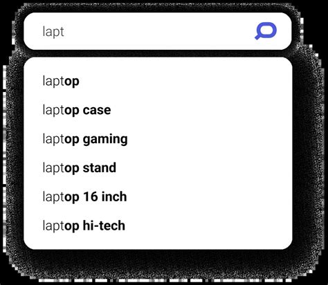 Rich Autocomplete Prefixbox