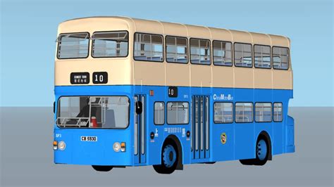 Daimler Fleetline Cmb Bus 中巴丹拿珍寶 3d Warehouse